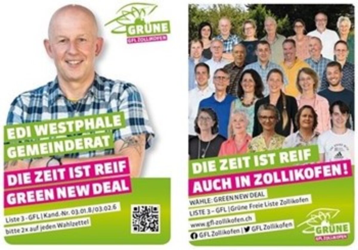 Die Zeit ist reif: GREEN NEW DEAL! - Die Zeit ist reif: auch in ...